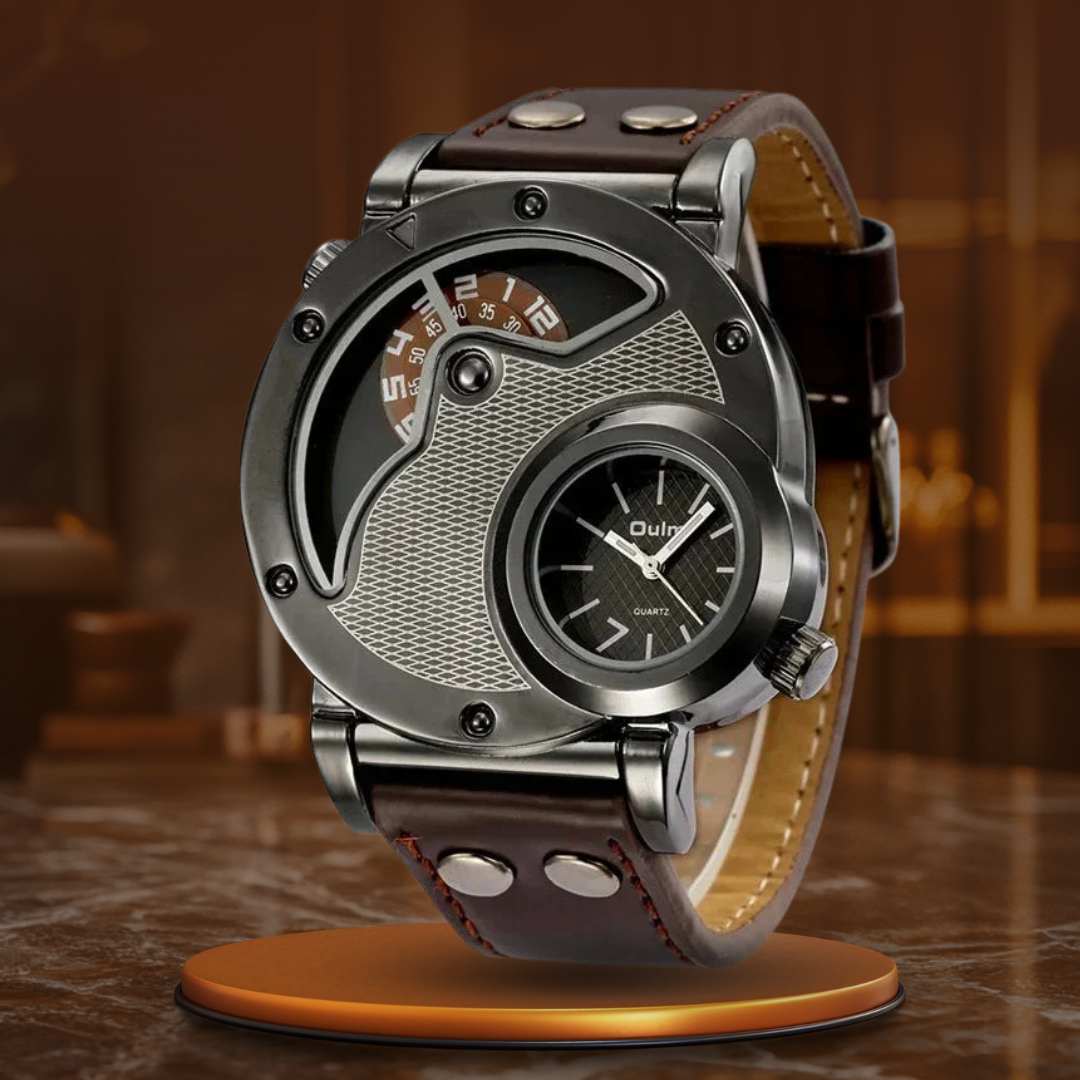 Ralph Watches® - Luxury Dual Time Quartz Watch